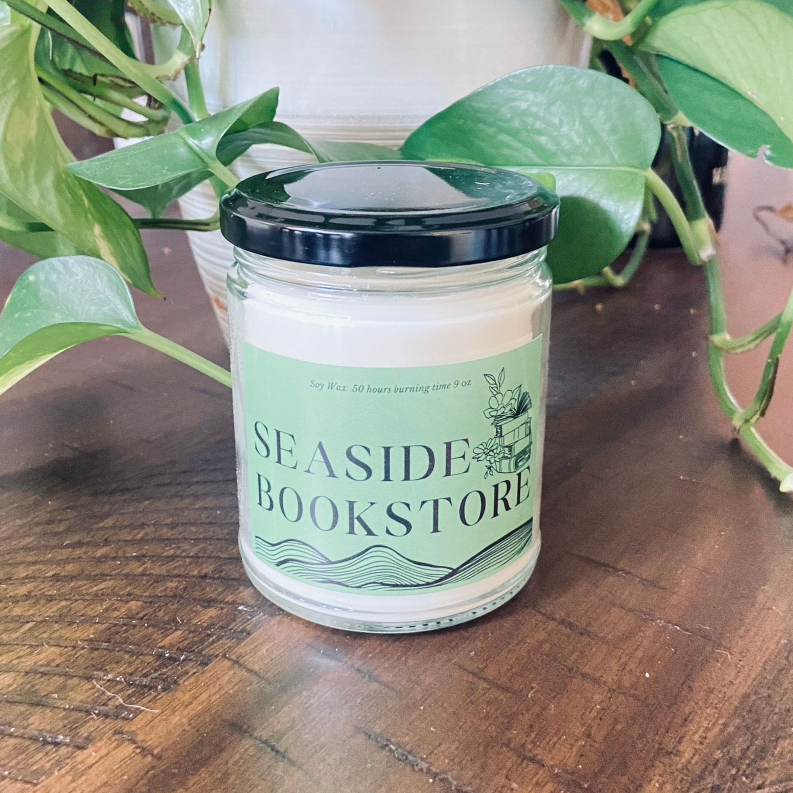 Library Candle, Book Store Candle, Candle Lovers Gift, Bookish Candles ...