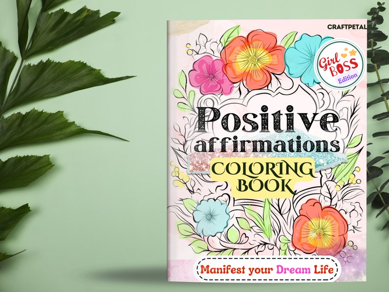 Motivational Coloring Pages Positive Quotes Coloring Pages PDF Adult ...