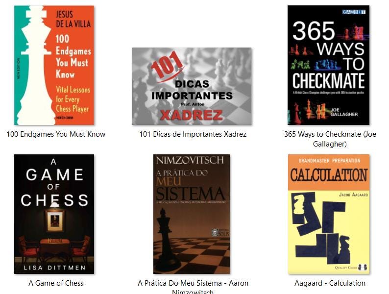 The Ultimate Chess Library 500plus+ Digital Books & Training Guides ...