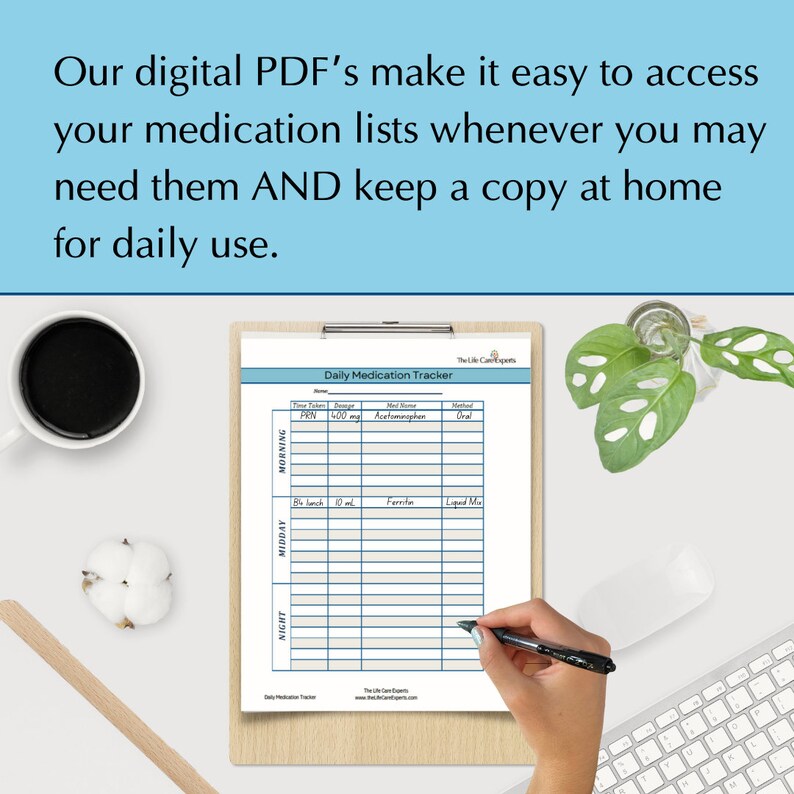 Simple Medication Tracker - Organize Your Medications and Schedule ...