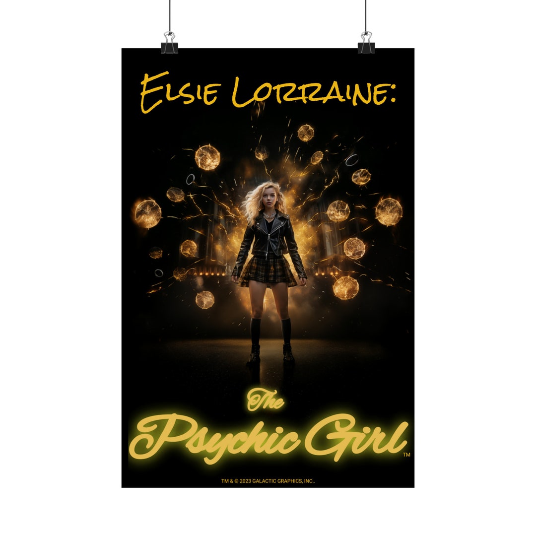 A Galactic Graphics Hero Series Poster 01 Elsie Lorraine: the Psychic ...