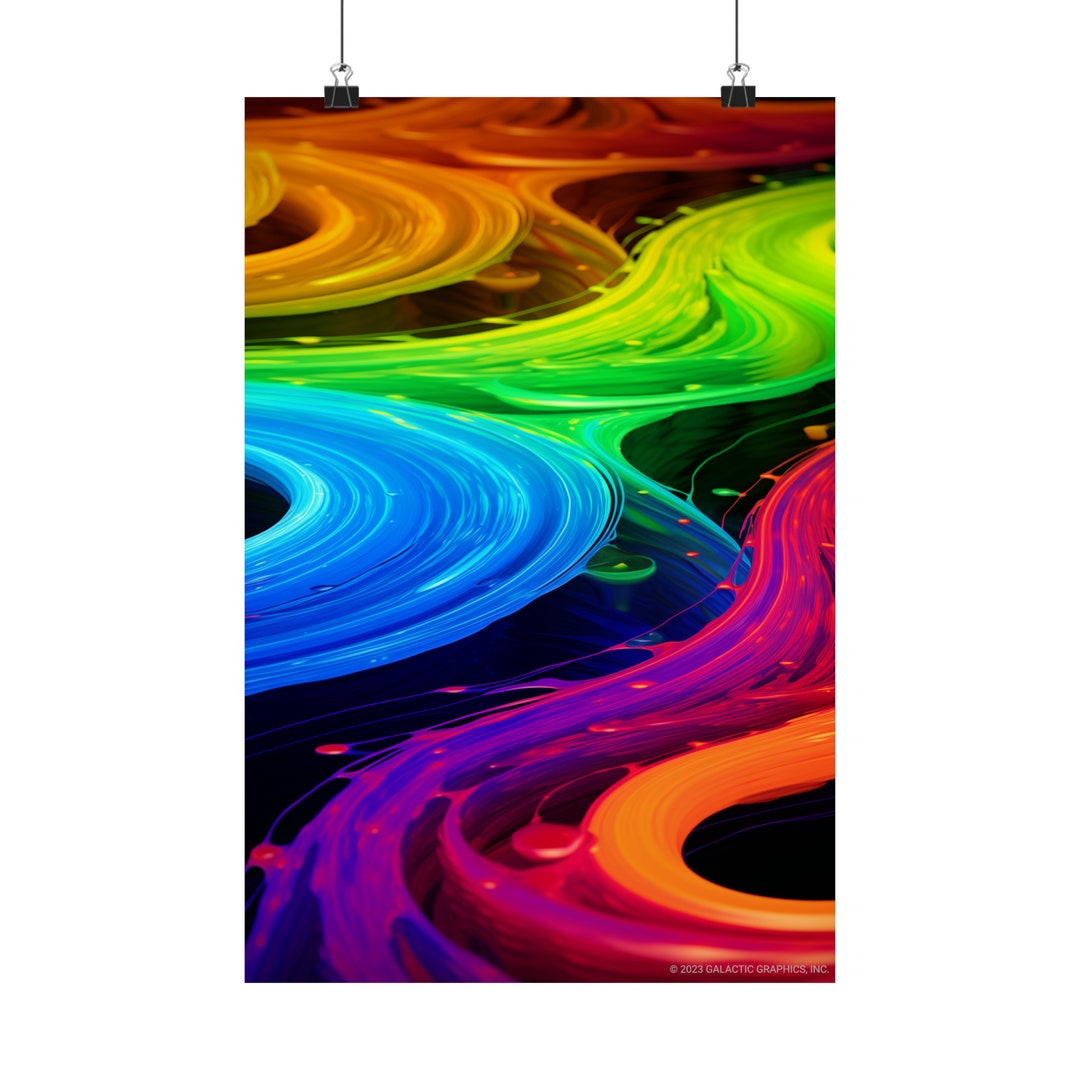 Church of the Electric Grapefruit 06 Flow of Color - Etsy