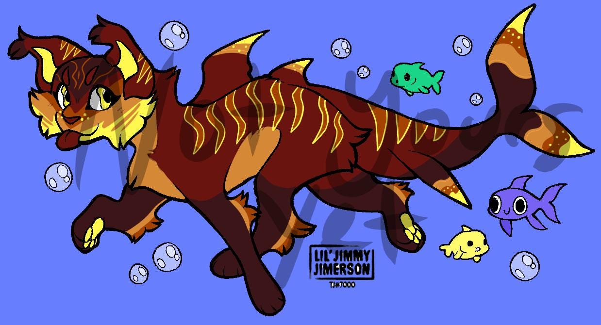 FURRY ADOPT BATCH - Cat Shark Fursona Adopts - Etsy