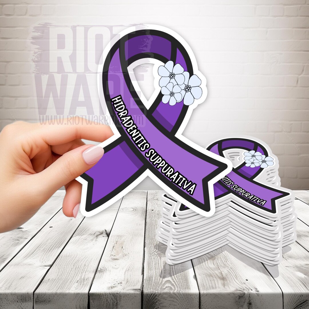 Hidradenitis Suppurativa Support Sticker HS Awareness Sticker 3 ...