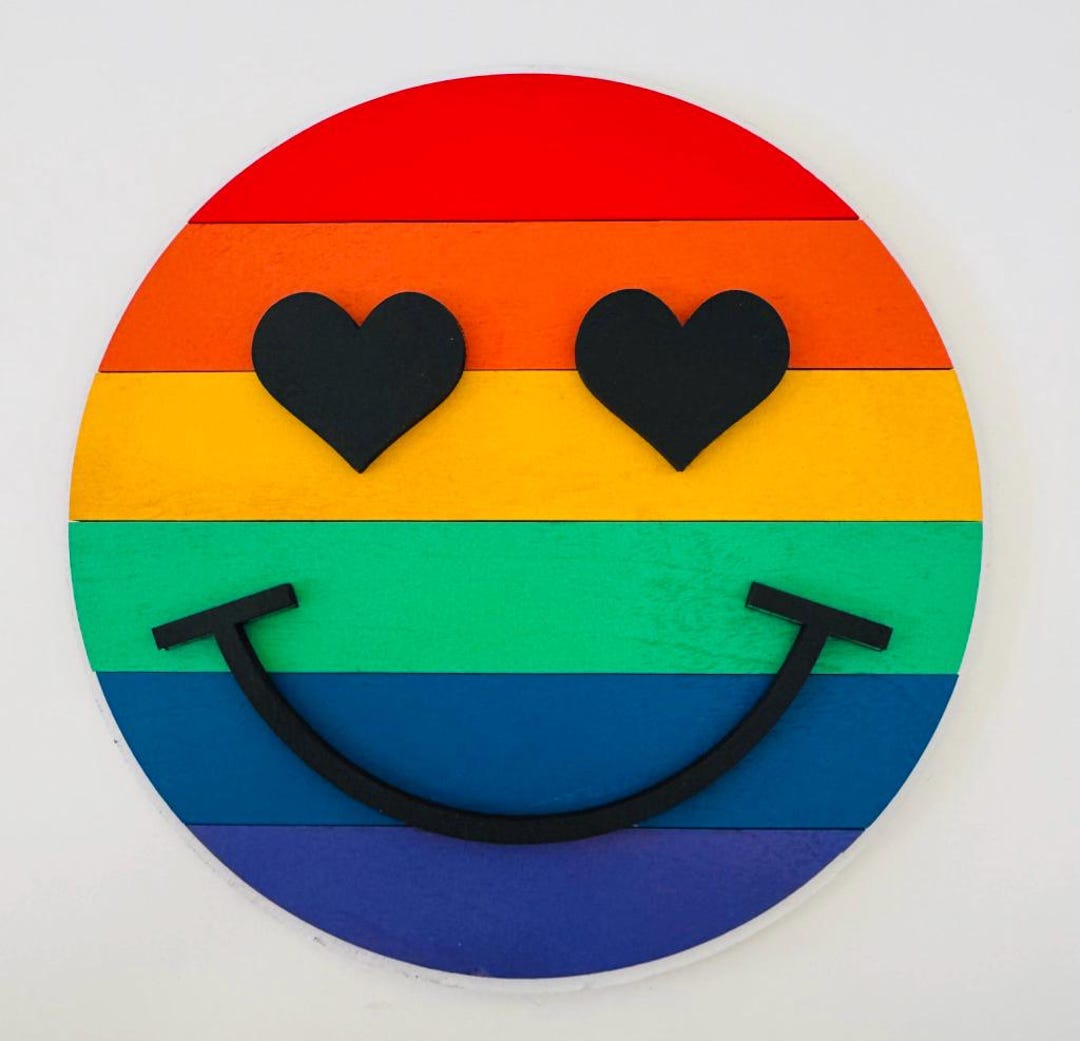 Smiley Rainbow Attachment - Etsy