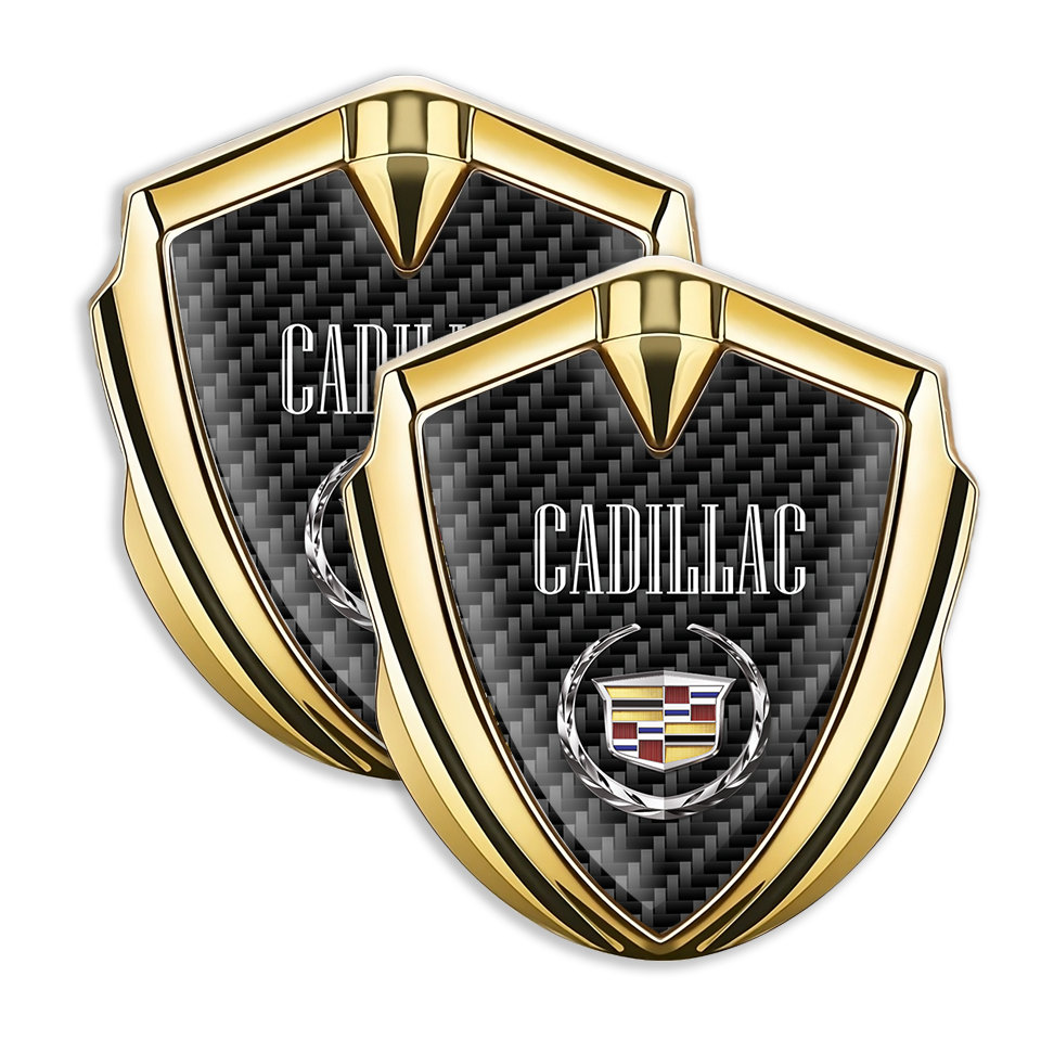 Cadillac Decal Side Badge Emblem Handcrafted Premium Quality Metal ...