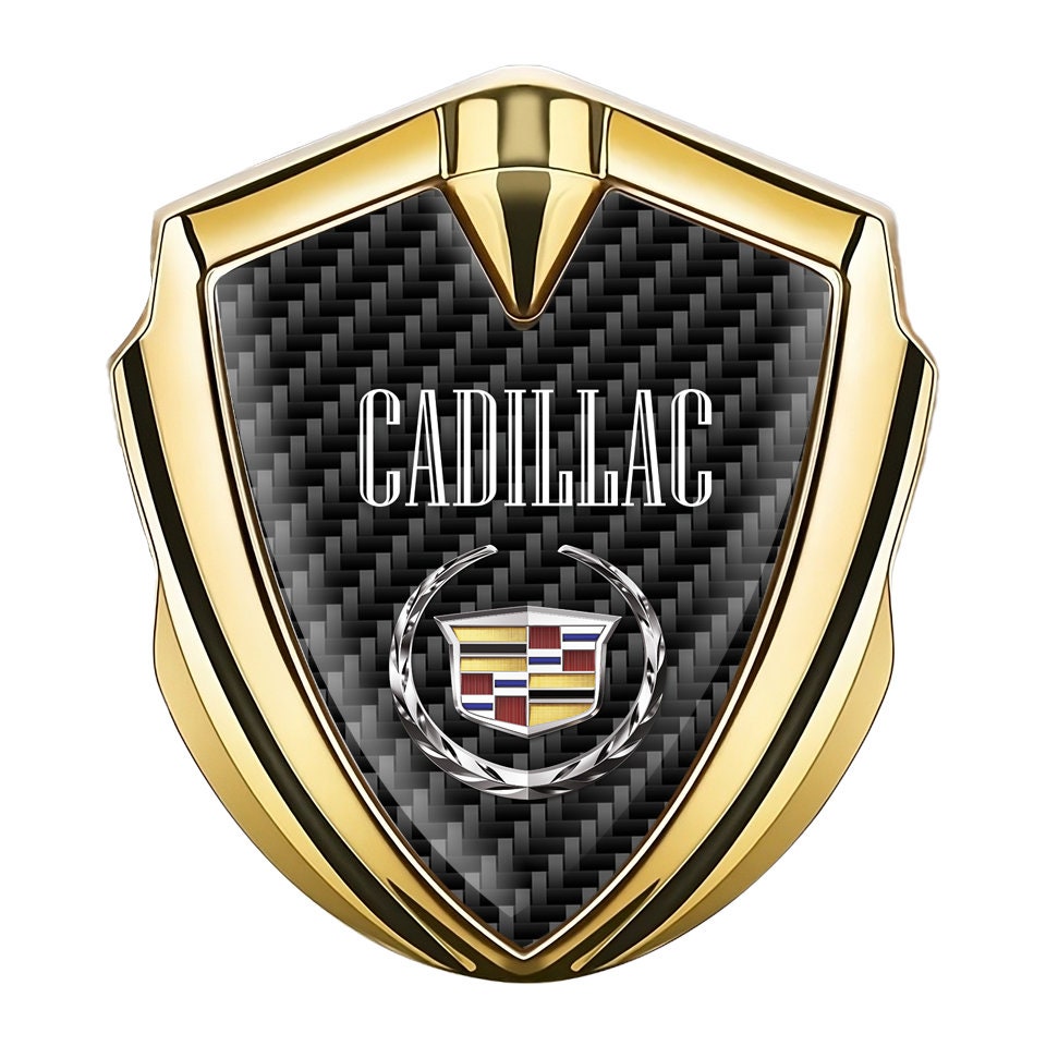 Cadillac Decal Side Badge Emblem Handcrafted Premium Quality Metal ...