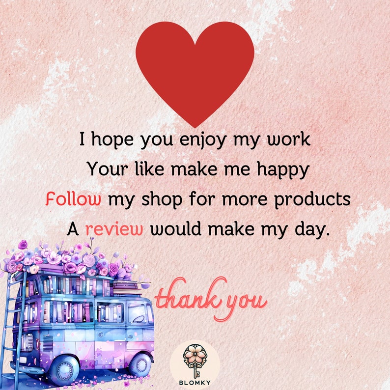 Vintage Book Van Clipart Bundle | 35 PNG 300 Dpi | Digital Download ...