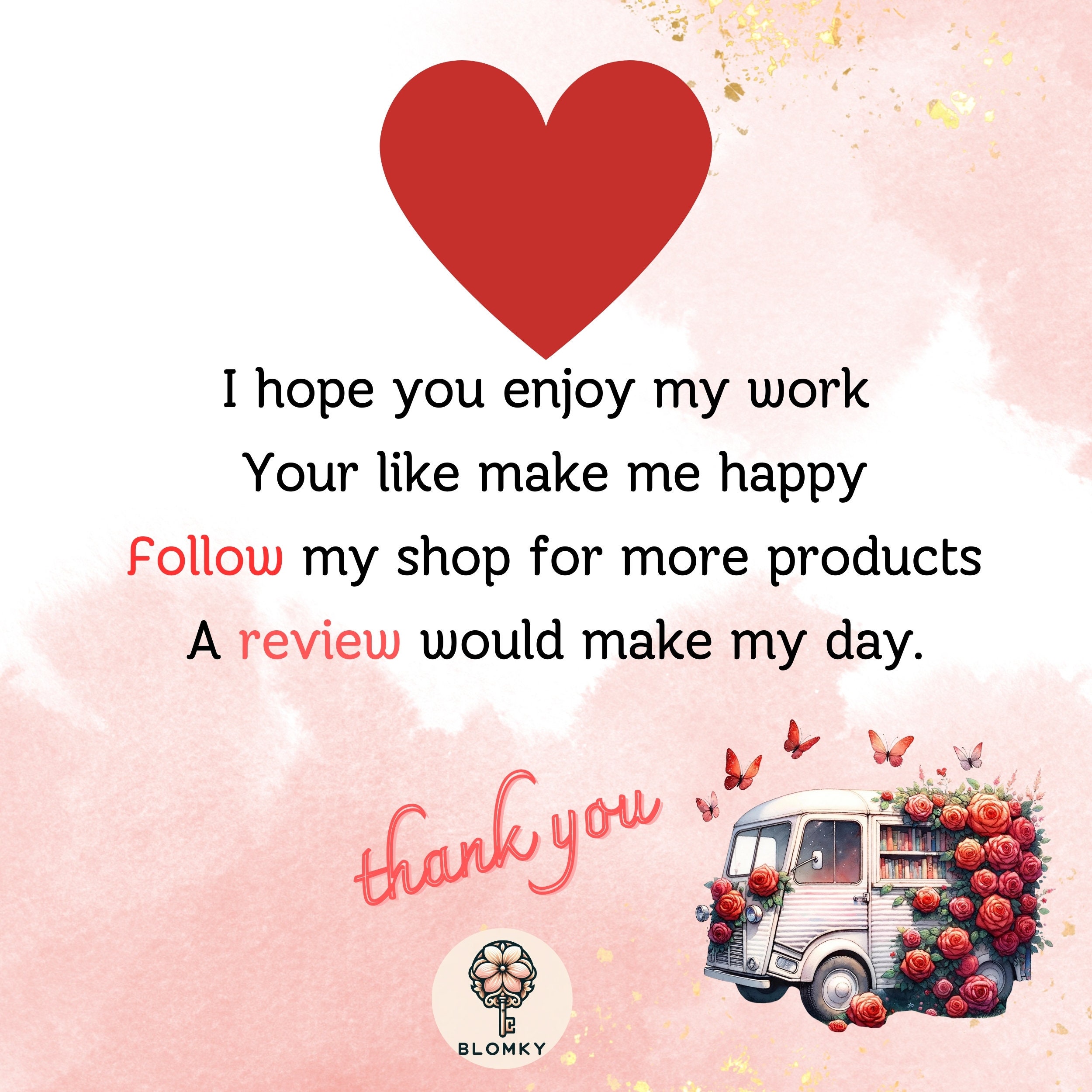 Book Van Floral Clipart Vintage Rose Bookmobile PNG Set, Digital ...