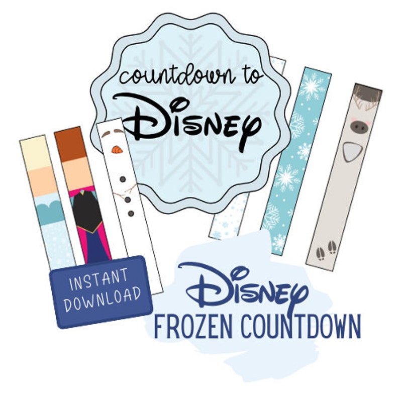 Magical Vacation Countdown - Etsy