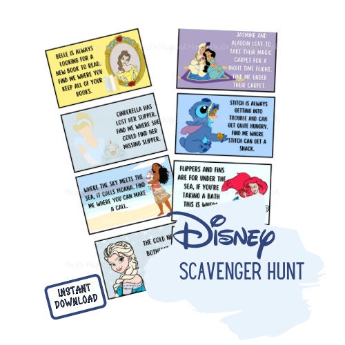 Magical Scavenger Hunt - Etsy