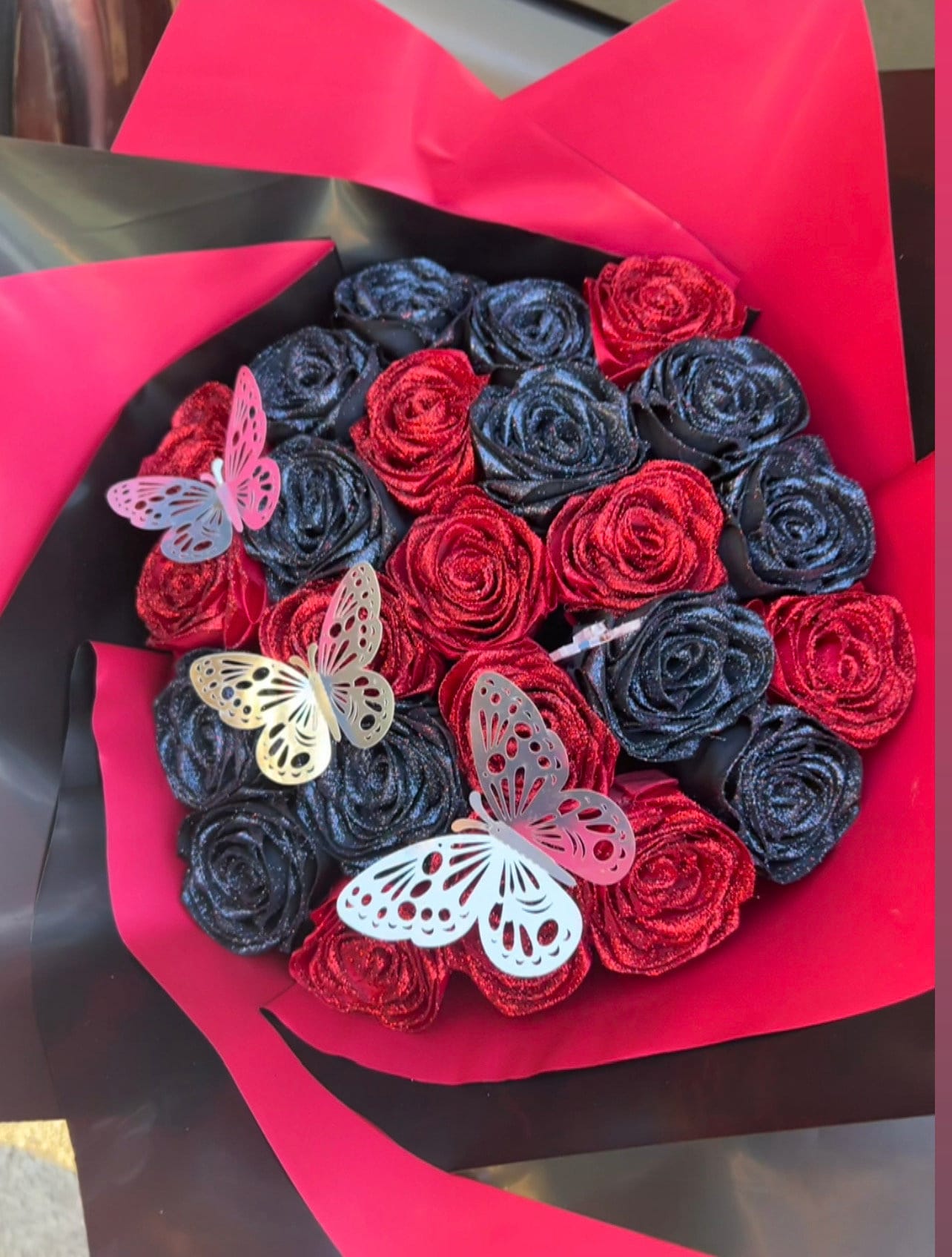 Eternal Rose Bouquet/ Rosas Eternas / Ribbon Rose Bouquet - Etsy