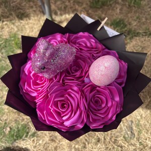 Handmade Mini Rose Bouquet: Eternal Flower Gift - Etsy