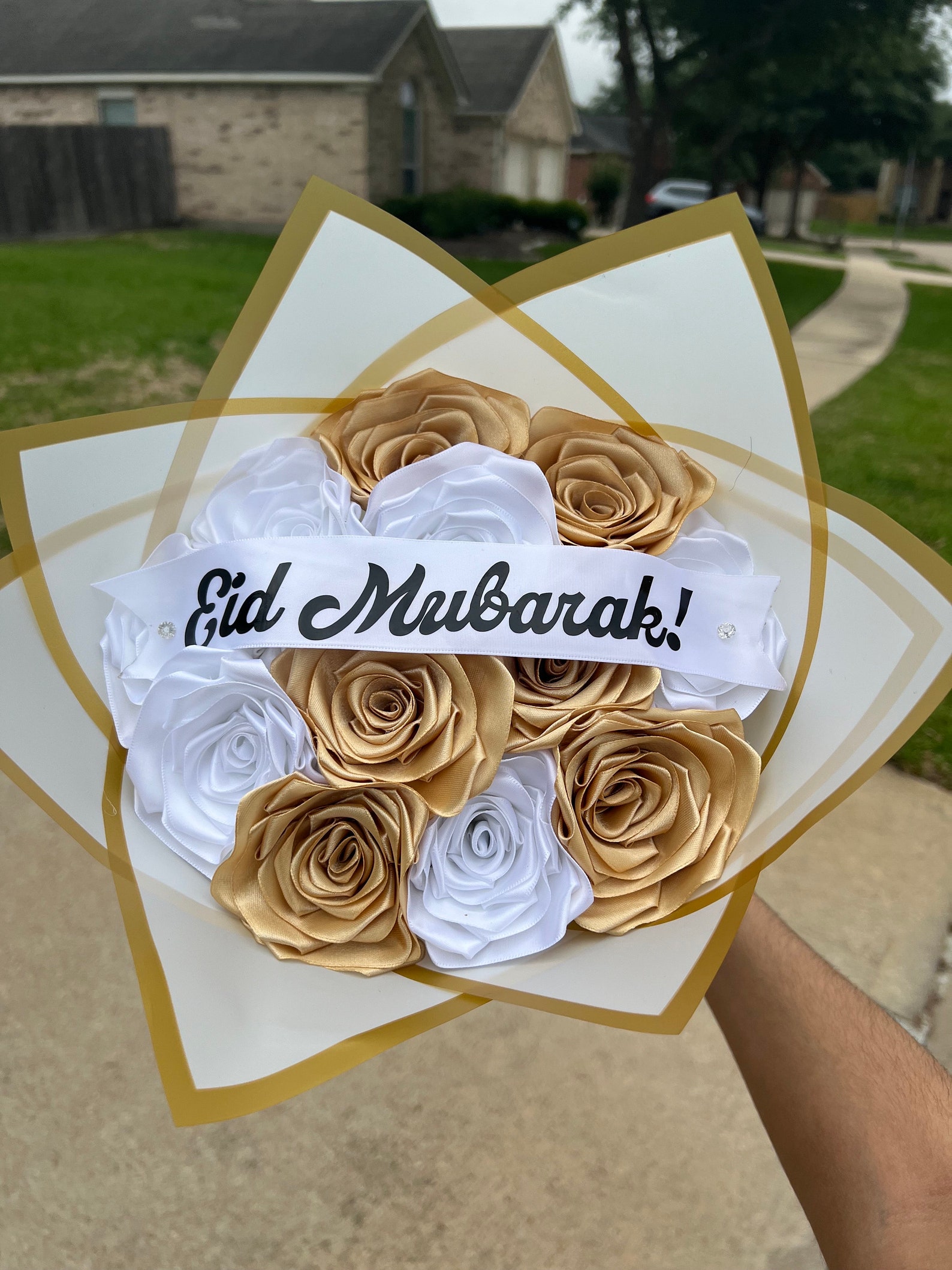 Eternal Rose Bouquet/ Rosas Eternas / Ribbon Rose Bouquet - Etsy