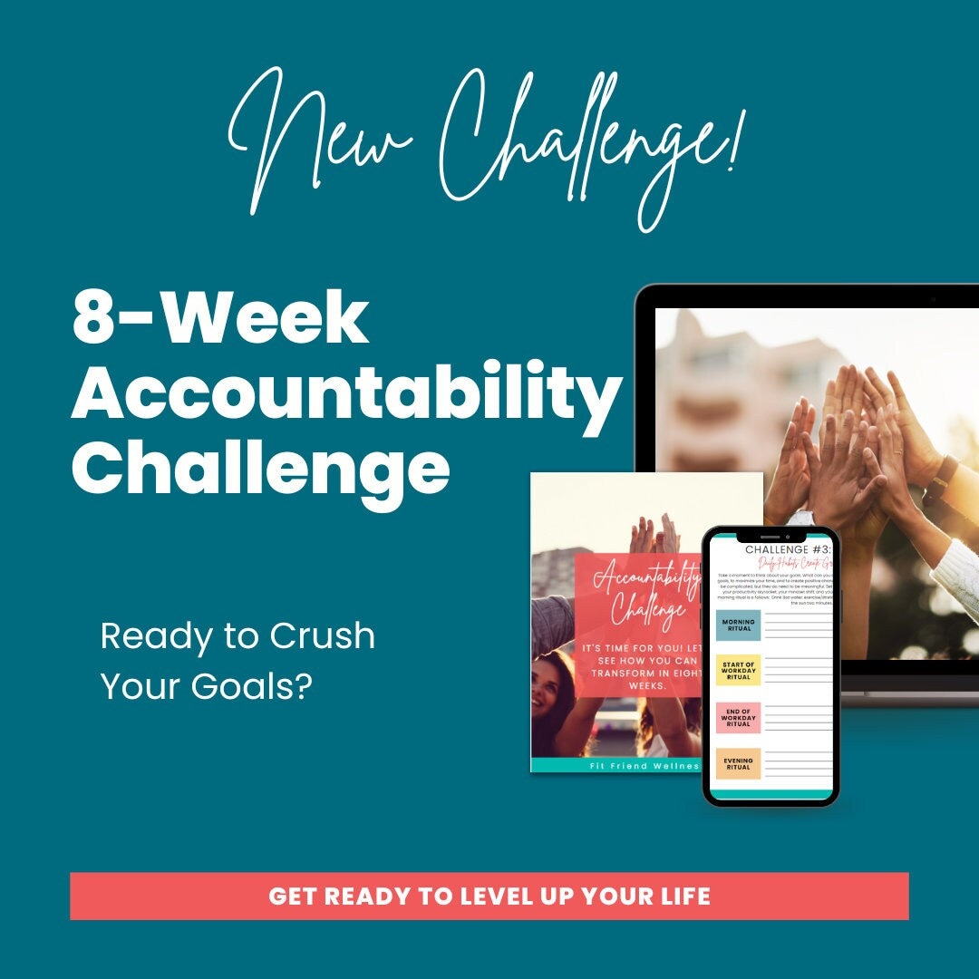 Accountability Challenge Digital Workbook - Etsy