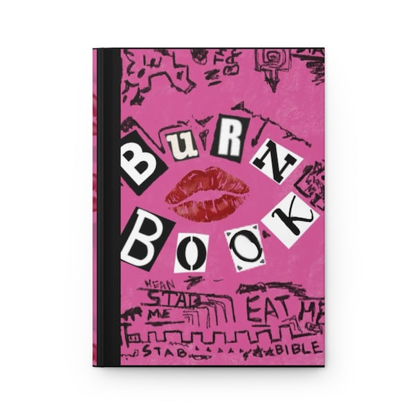 Burn Book Notebook - Etsy