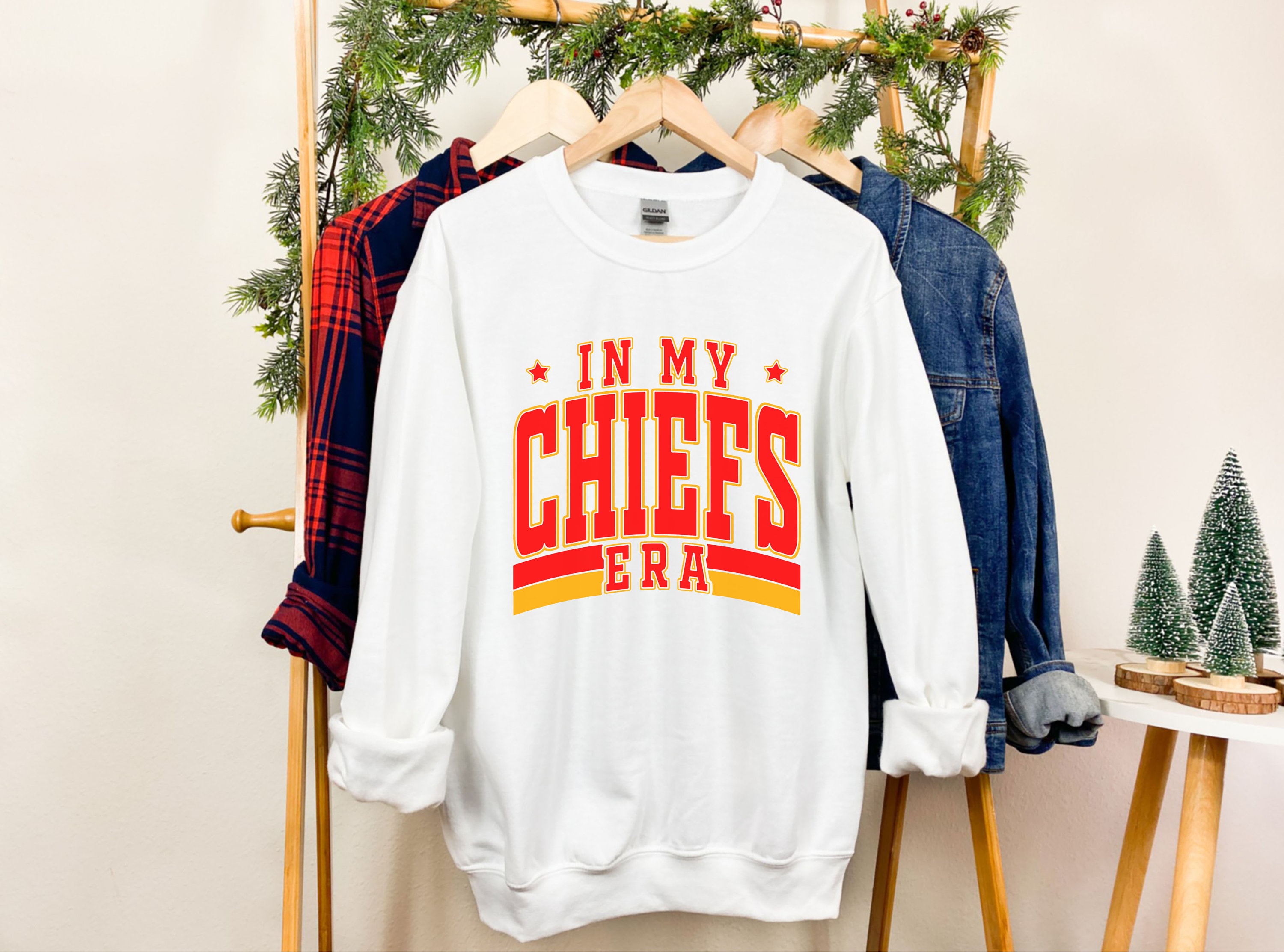 Kansas Swiftie Chiefs Crewneck | in My Chiefs Era | in My Chiefs Era ...