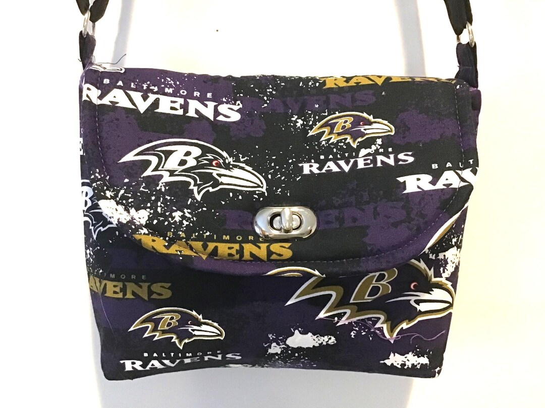 Baltimore Ravens Crossbody Purse, Ravens Accessories, Football Fan ...