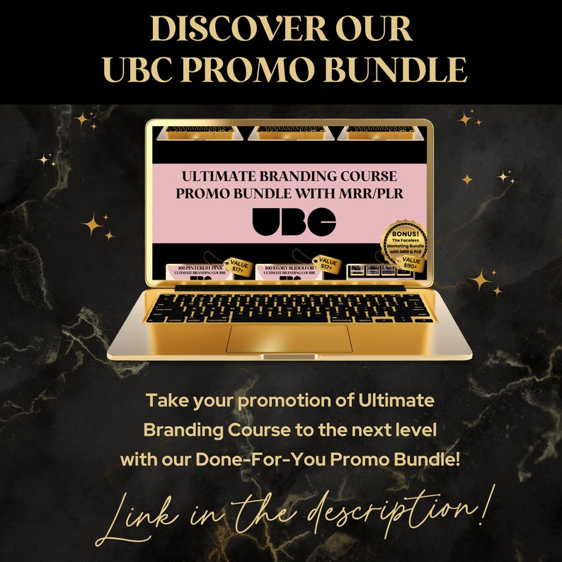 UBC Ultimate Branding Course 60 HOOKS & REEL Covers | Mrr Plr | Done ...