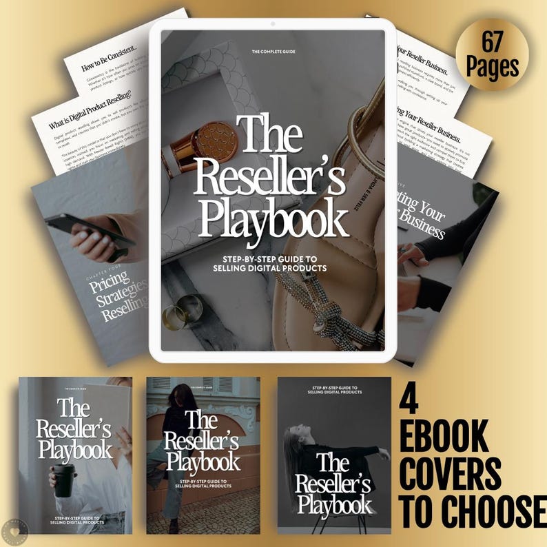 Reseller's Playbook: MRR Digital Marketing Guide (canva Template) - Etsy