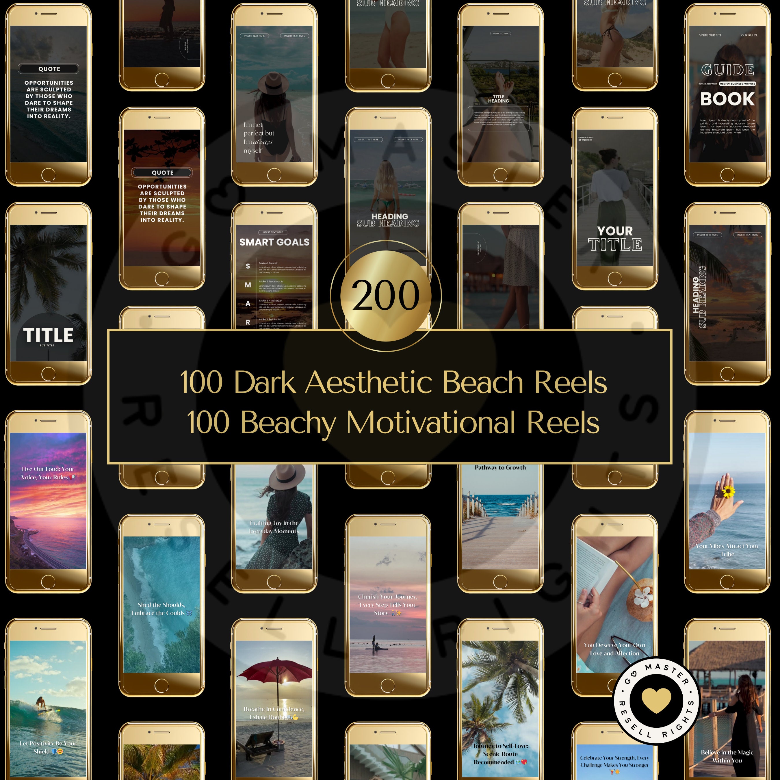 FACELESS REELS MRR Luxury Bundle | Shy Girl Beachy Reels Stock Photos ...