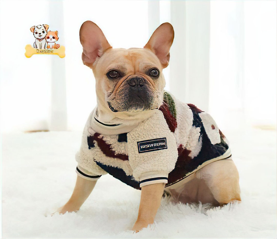 Wool Warm Doggy Sweater Small Dog Comfy Zipper Sweater Nice Adorable ...