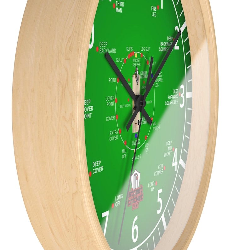 The Cricket Clock by Streetcricket24x7 - Etsy