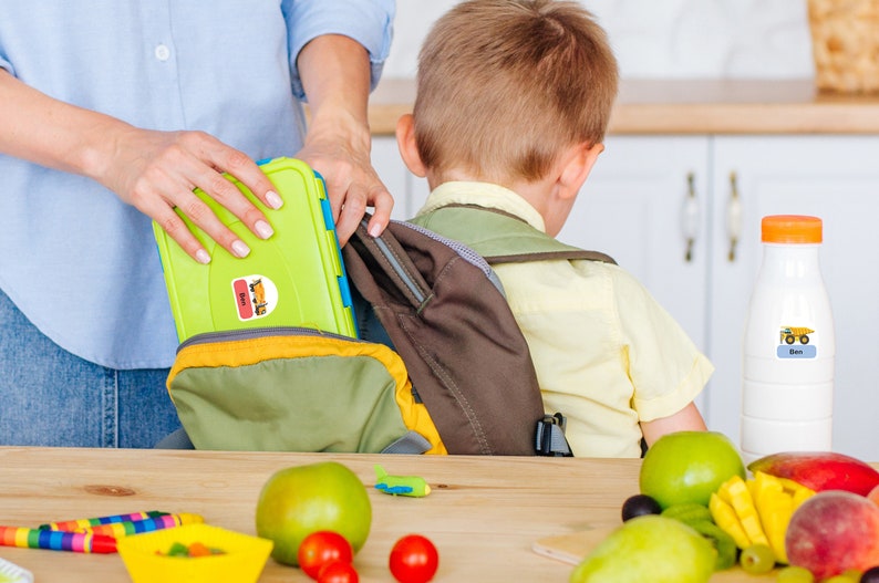 Daycare Labels School Supply Labels Dishwasher Safe Stickers ...