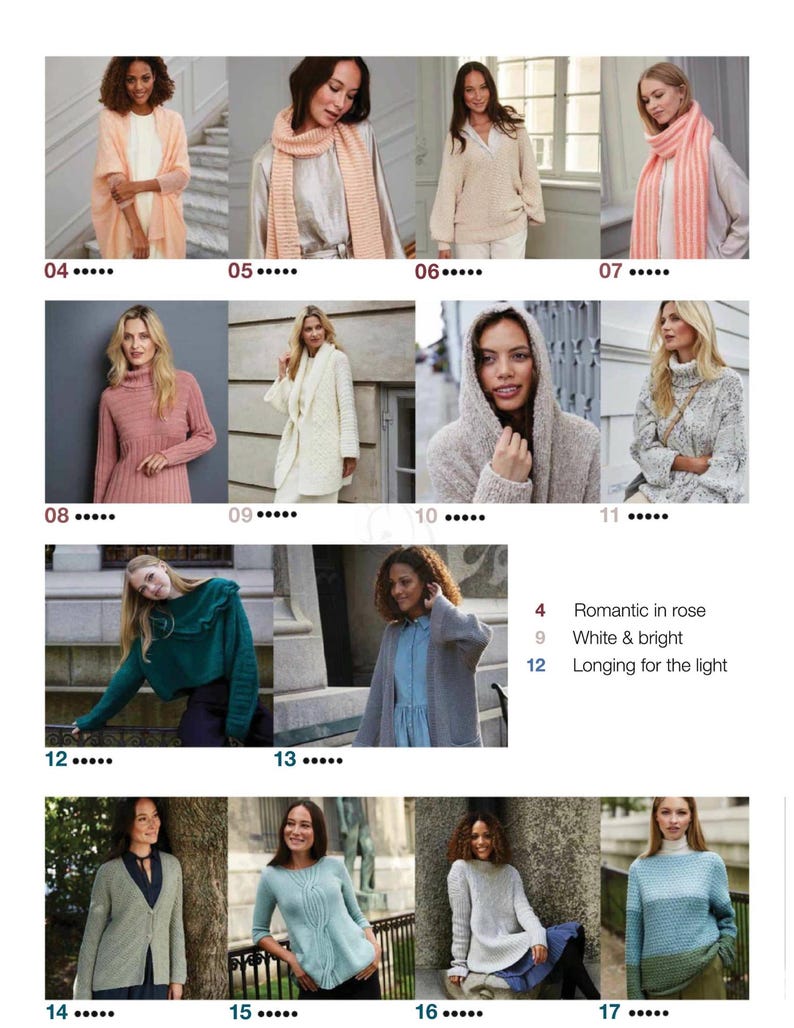 Spring Summer Knitting Patterns - Burda Knitting Patterns, Cardigan ...