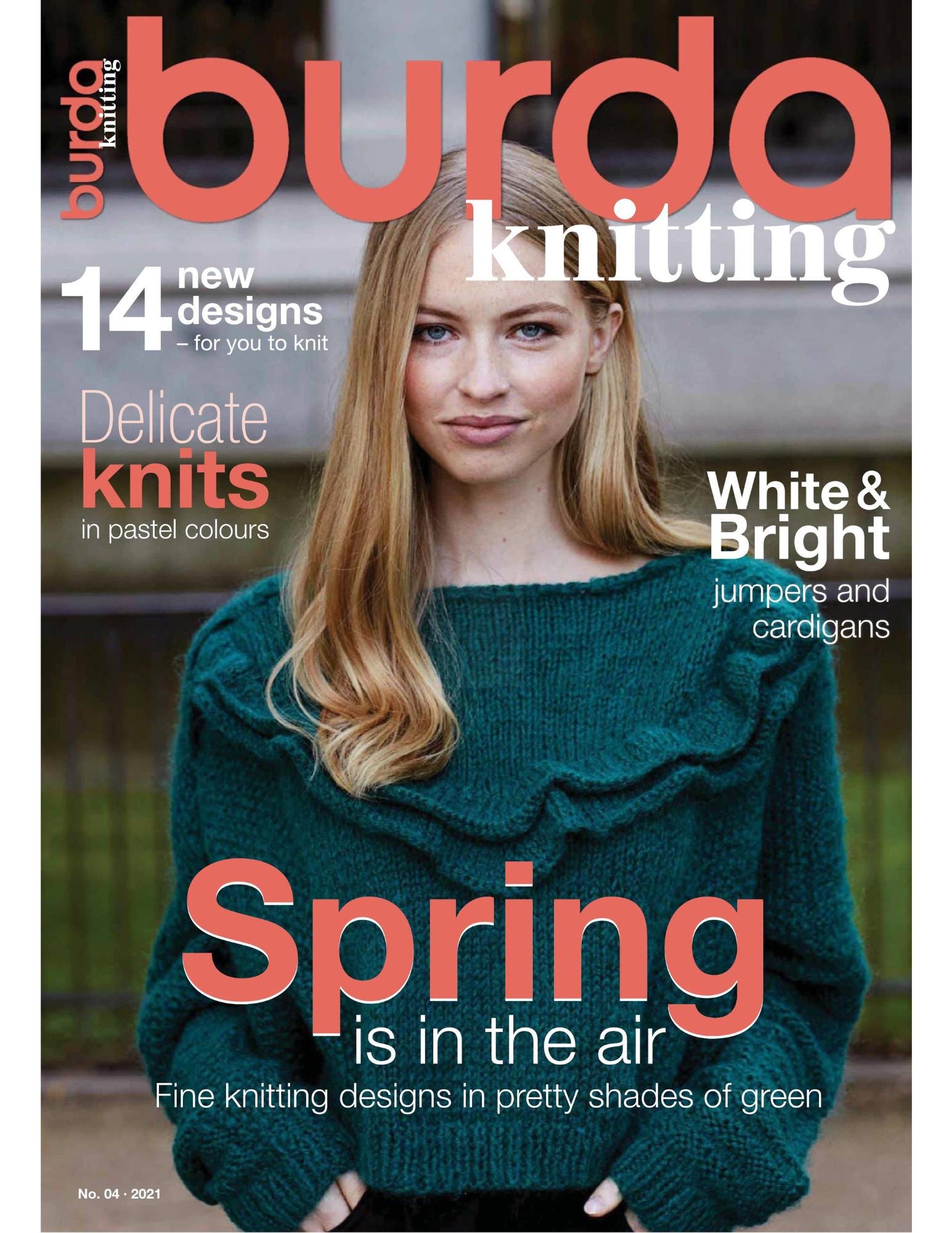 Spring Summer Knitting Patterns - Burda Knitting Patterns, Cardigan, Vest, Jacket, Cotton, Lace ...