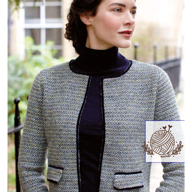 Knit Chanel Style Jacket - Etsy