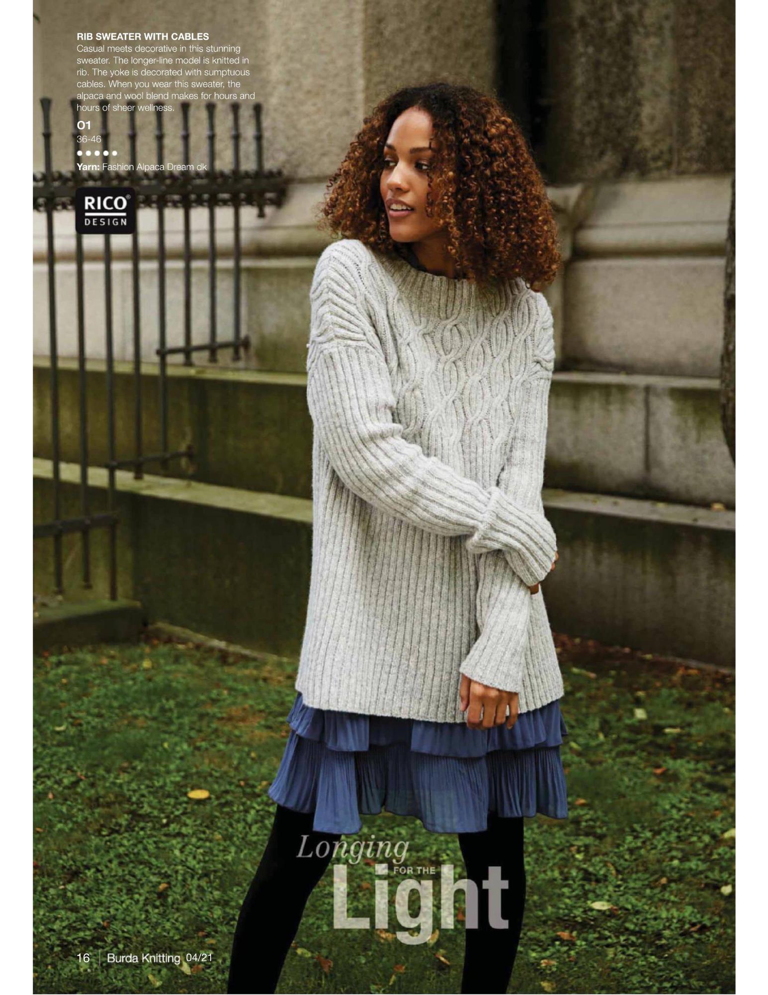 Spring Summer Knitting Patterns - Burda Knitting Patterns, Cardigan ...