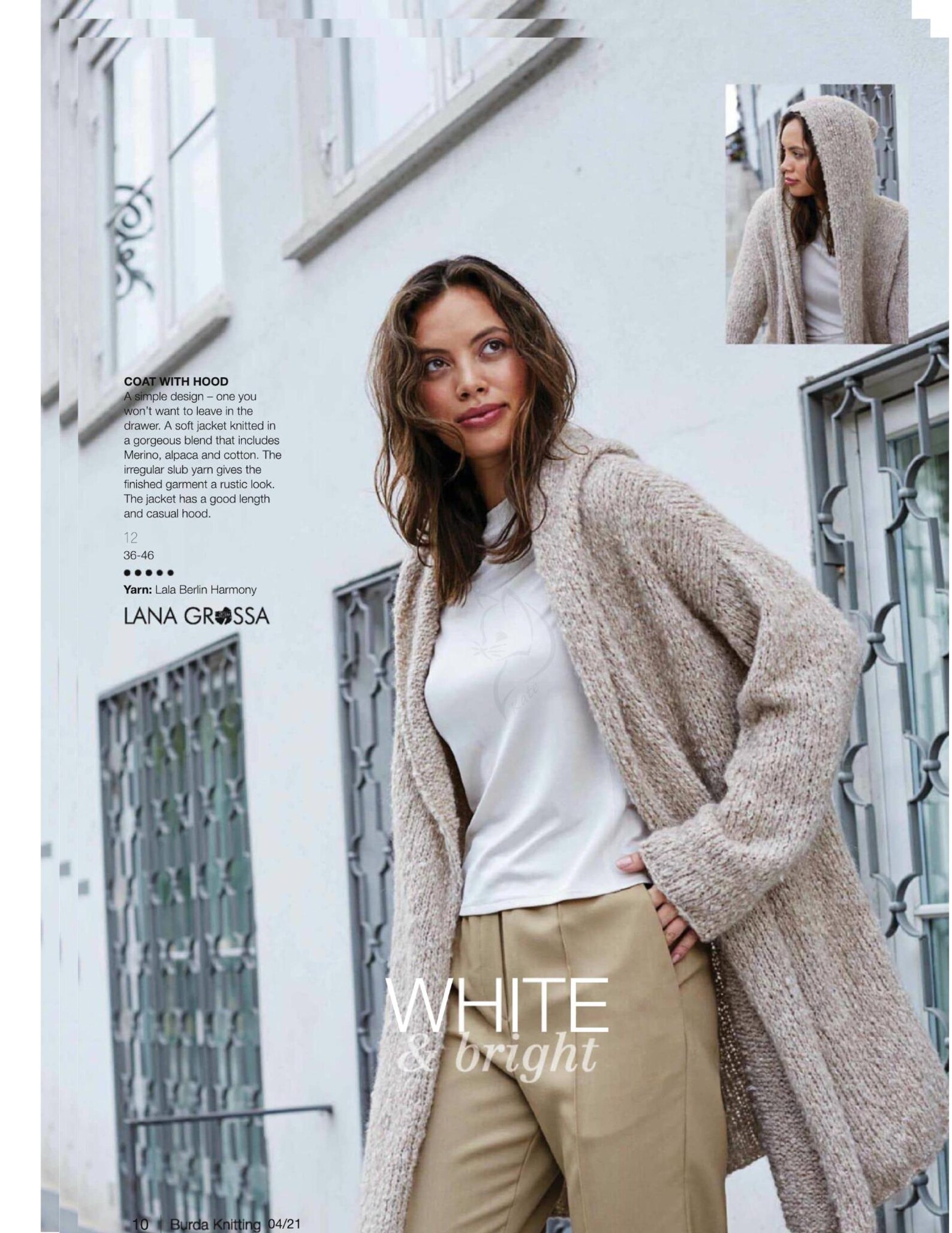 Spring Summer Knitting Patterns - Burda Knitting Patterns, Cardigan ...