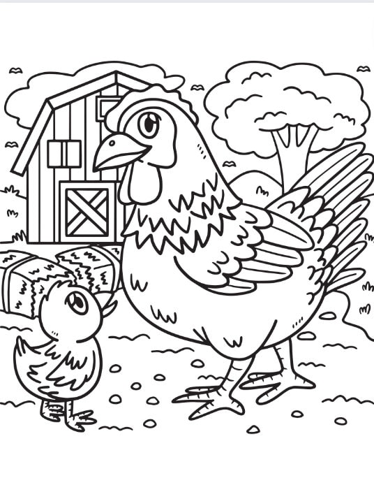 Animal Coloring Pages - Etsy