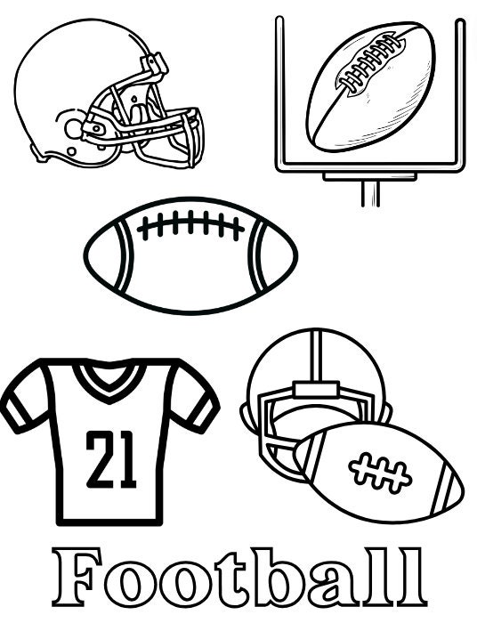Sports Coloring Pages - Etsy