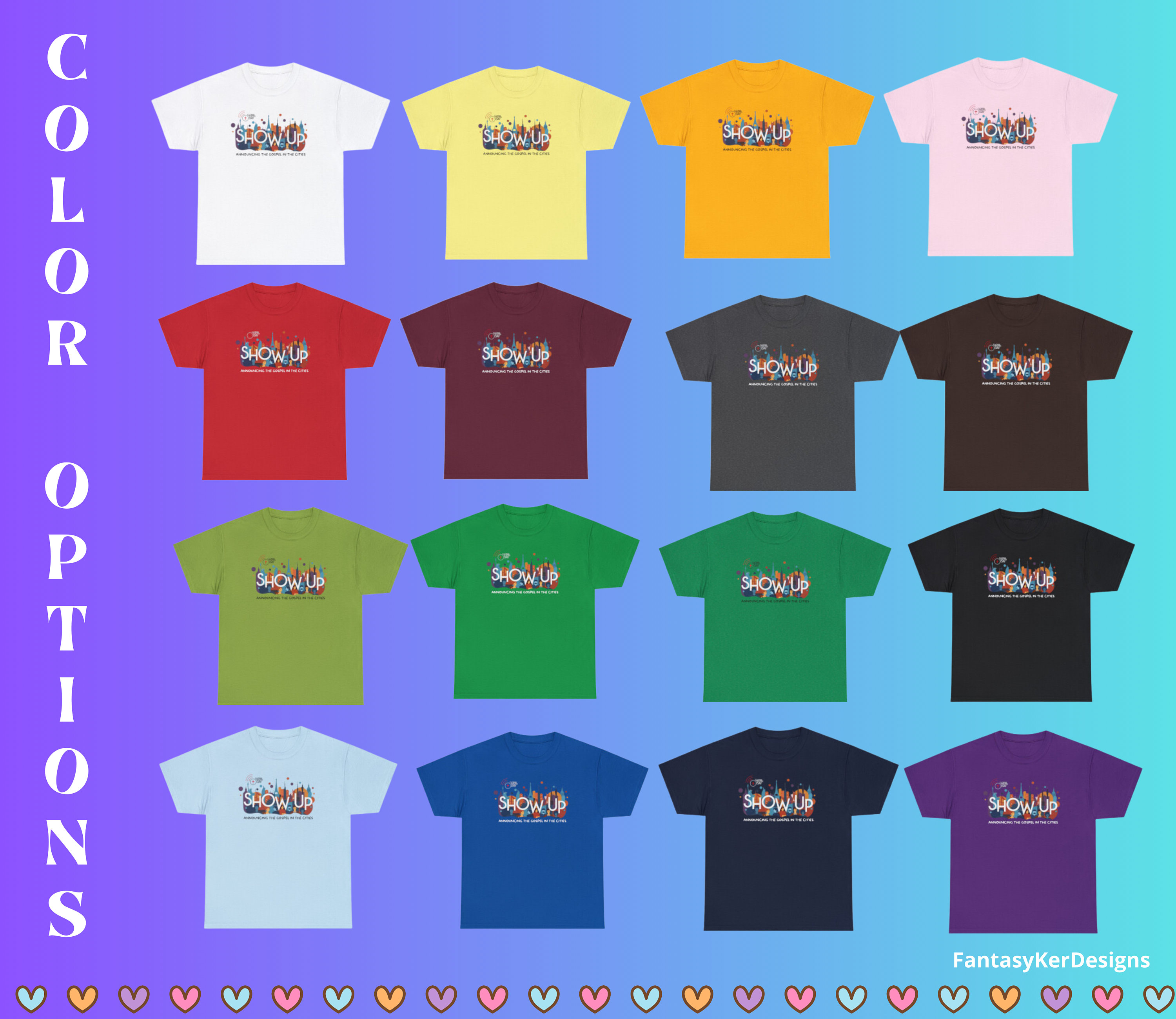 Christian Show up Shirt, SDA Youth Day Shirt, Show up Shirt, Adventist ...