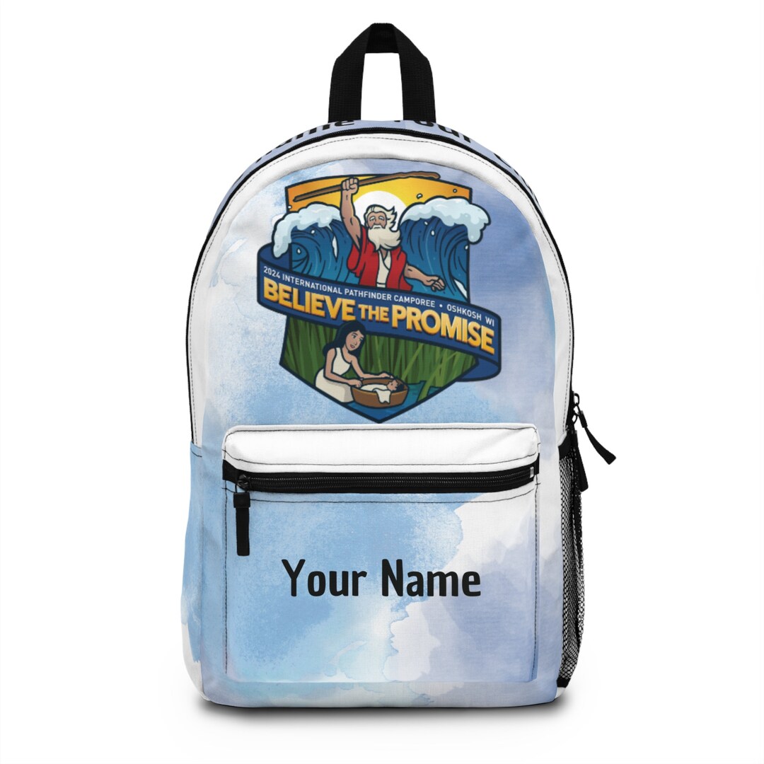 Belive the Promise Backpack, Pathfinders Shirt, Pathfinder, Pathfinder ...