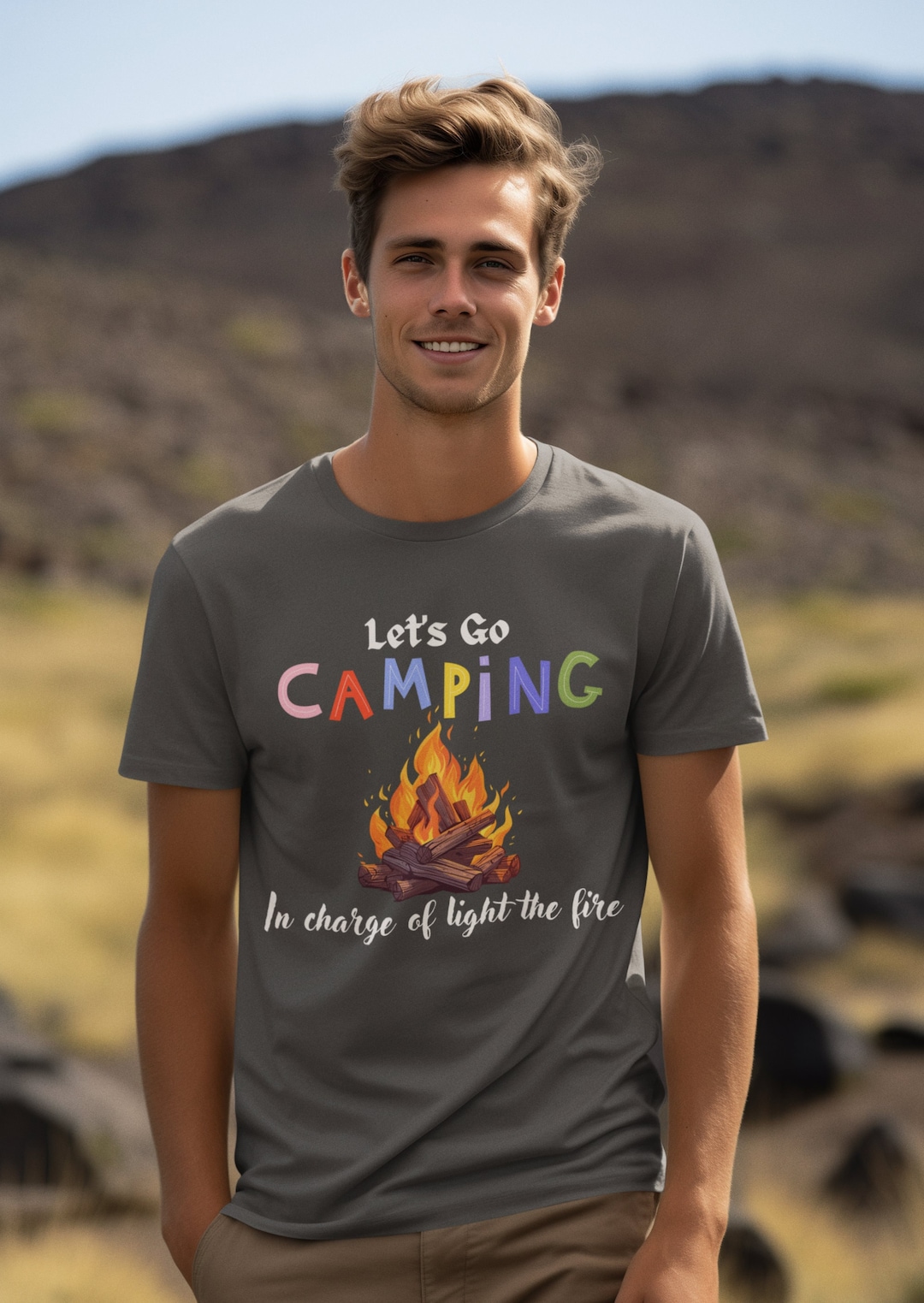Custom Camp Shirt,personalized Camp Shirt,camping Shirts for Family ...