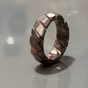 Super Conductor Acid Etched Ring | Deep Pattern | High End Ring ...