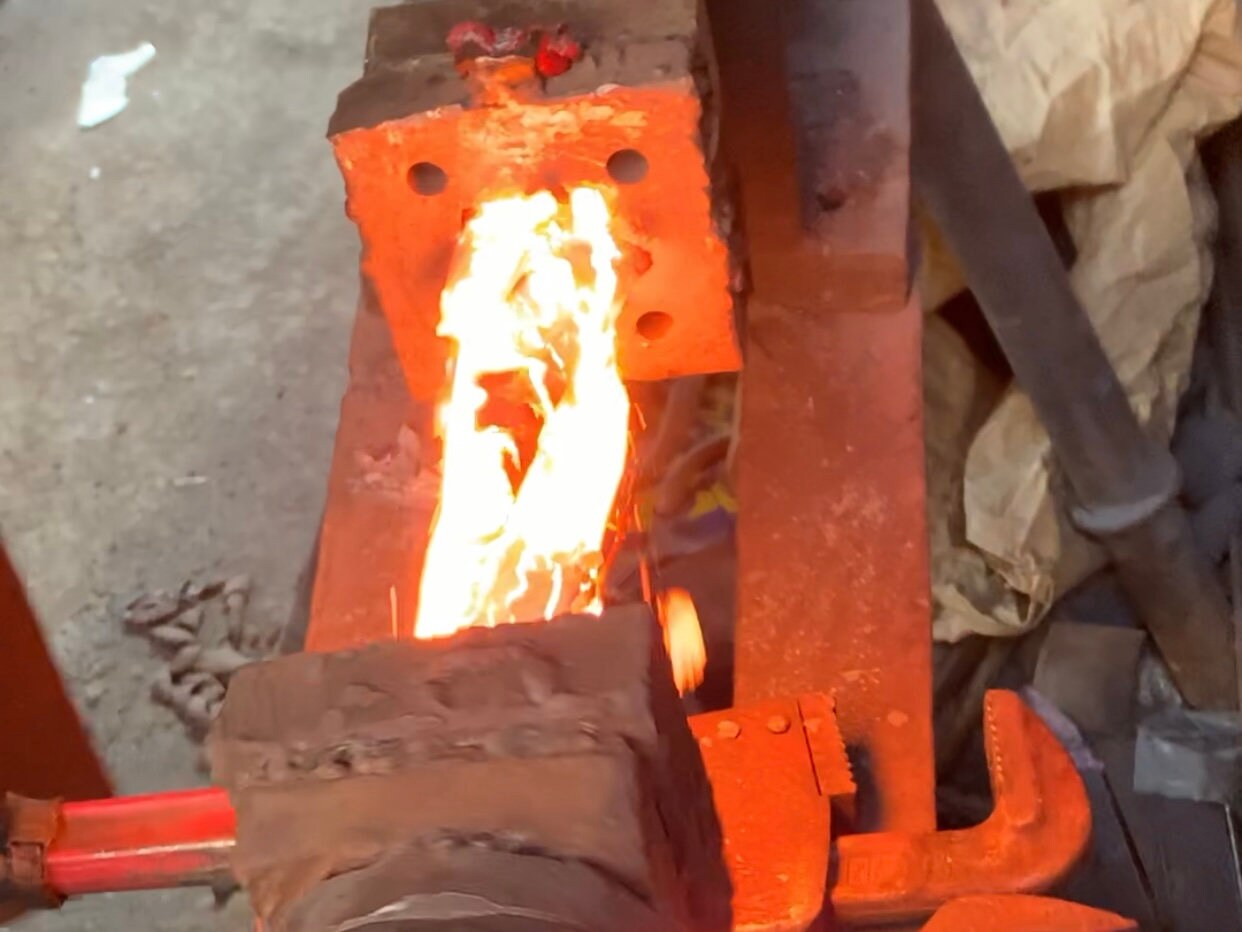 Simple Damascus Ring Domed Shape 8mm Wedding Gift Man Promise Rings ...