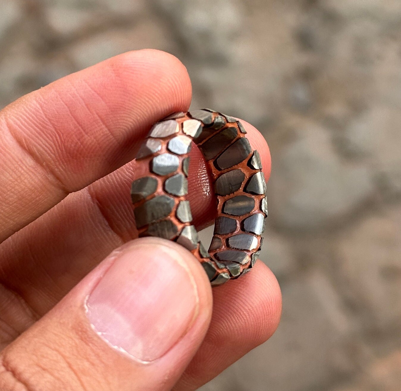 Acid etched superconductor ring store