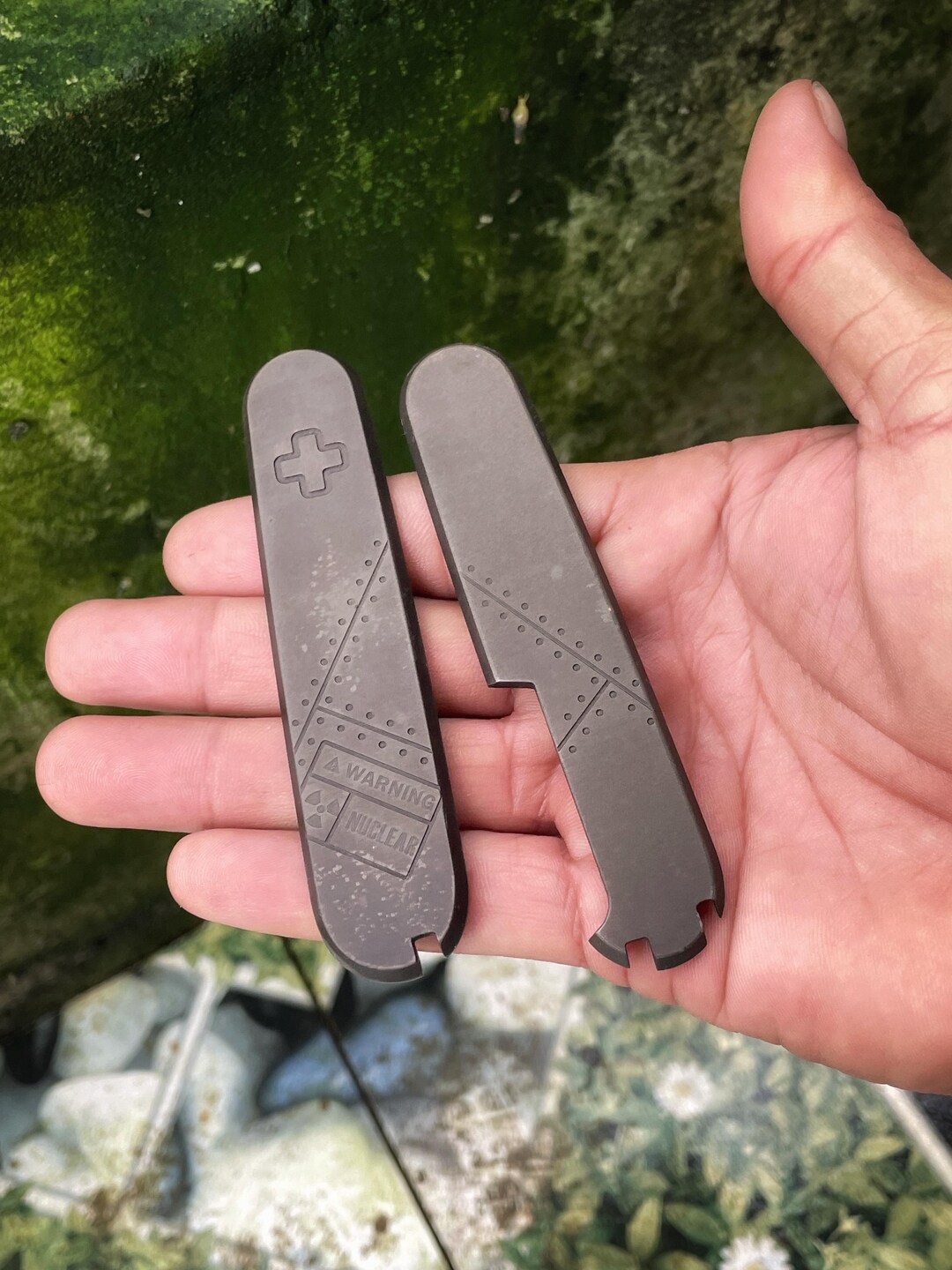 Victorinox 91mm Titanium Scales Plus - Etsy