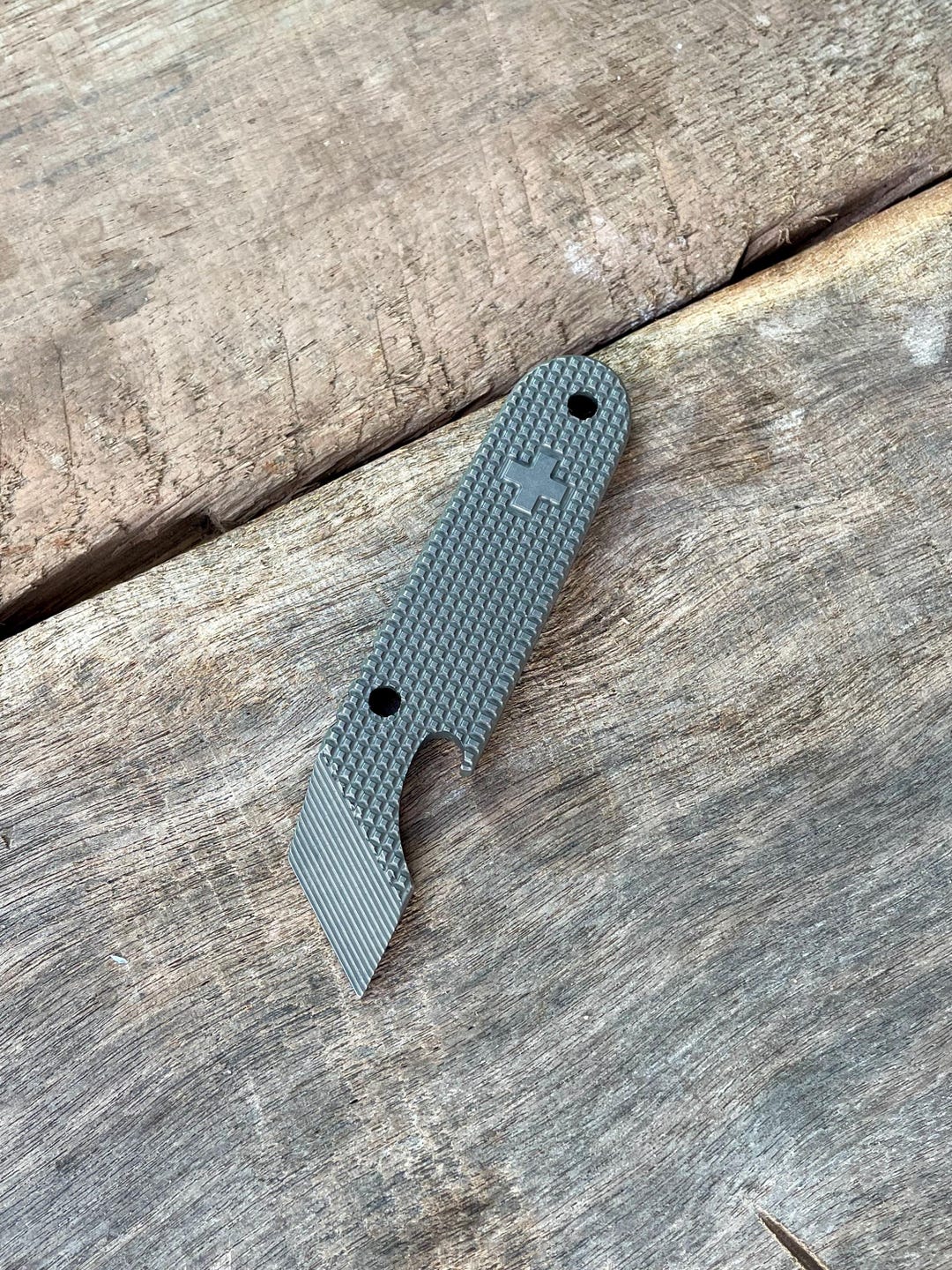 Titanium Prybar With FRAG Surface, Swiss Army Knife (SAK) Old Cross - Etsy