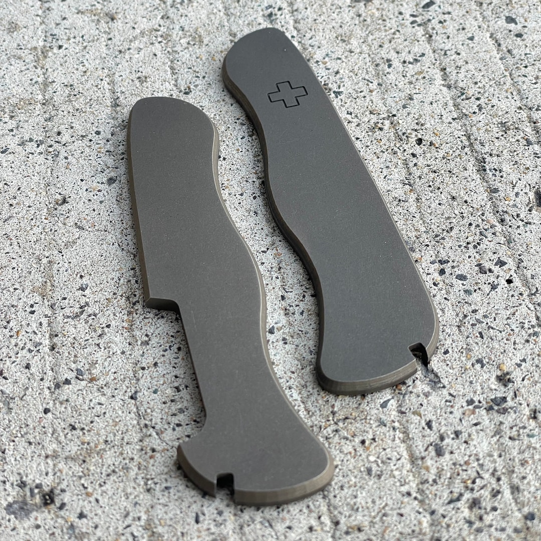 Victorinox 111mm Titanium Scales - Etsy