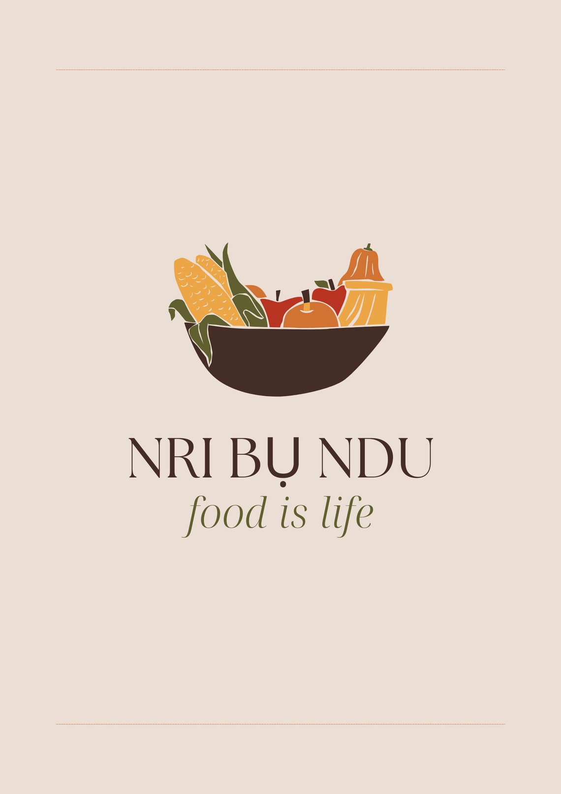 African Igbo Wall Art Print Interior Decor Design Motivational Food ...