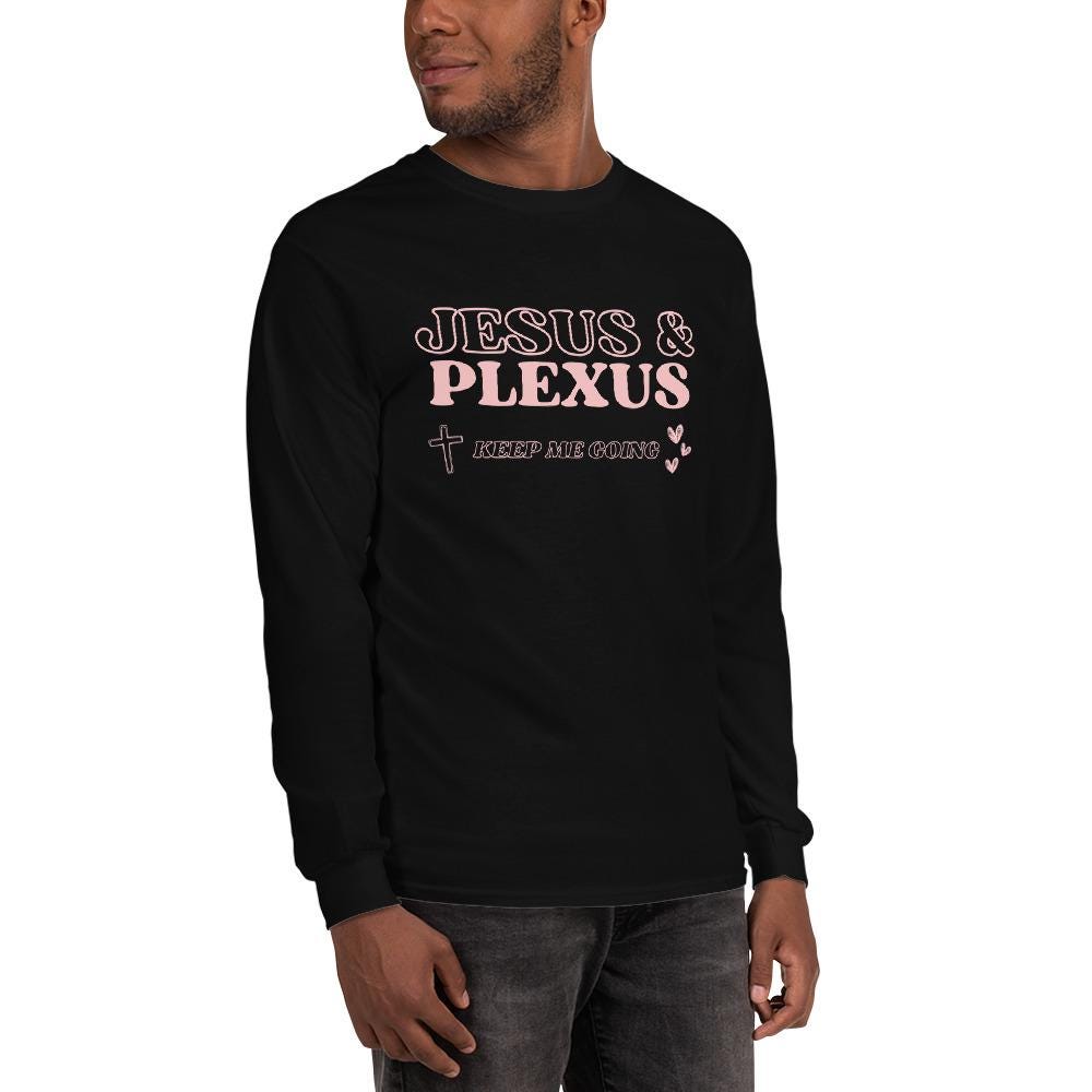 Plexus and Jesus Pink Gut Health Long Sleeve Shirt - Etsy