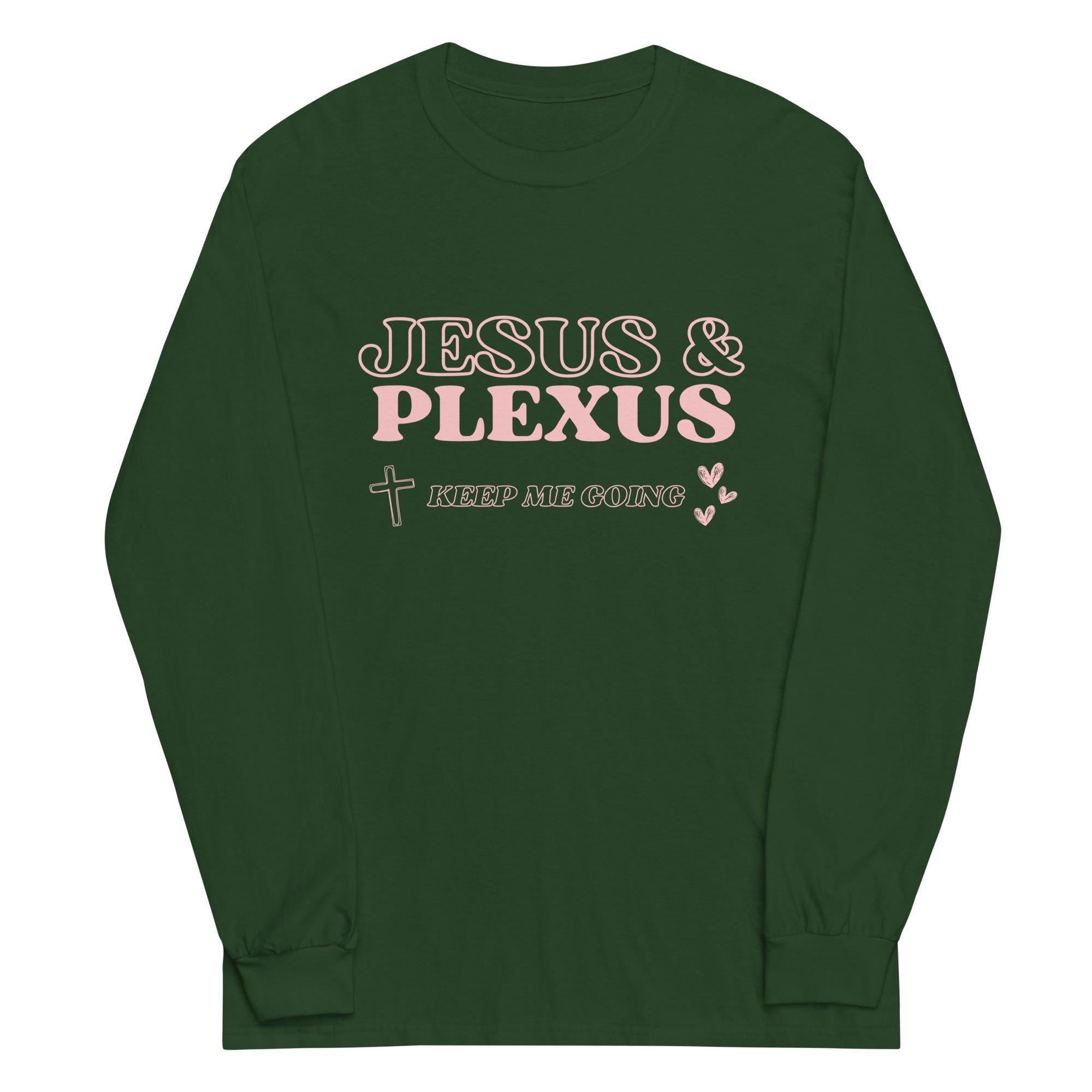 Plexus and Jesus Pink Gut Health Long Sleeve Shirt - Etsy