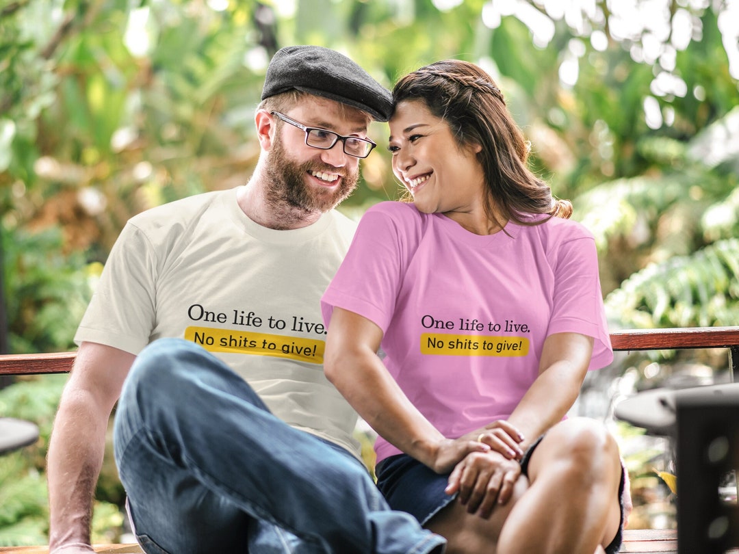 Positive Vibes T-shirt, One Life to Live Tee, Motivational T-shirt ...