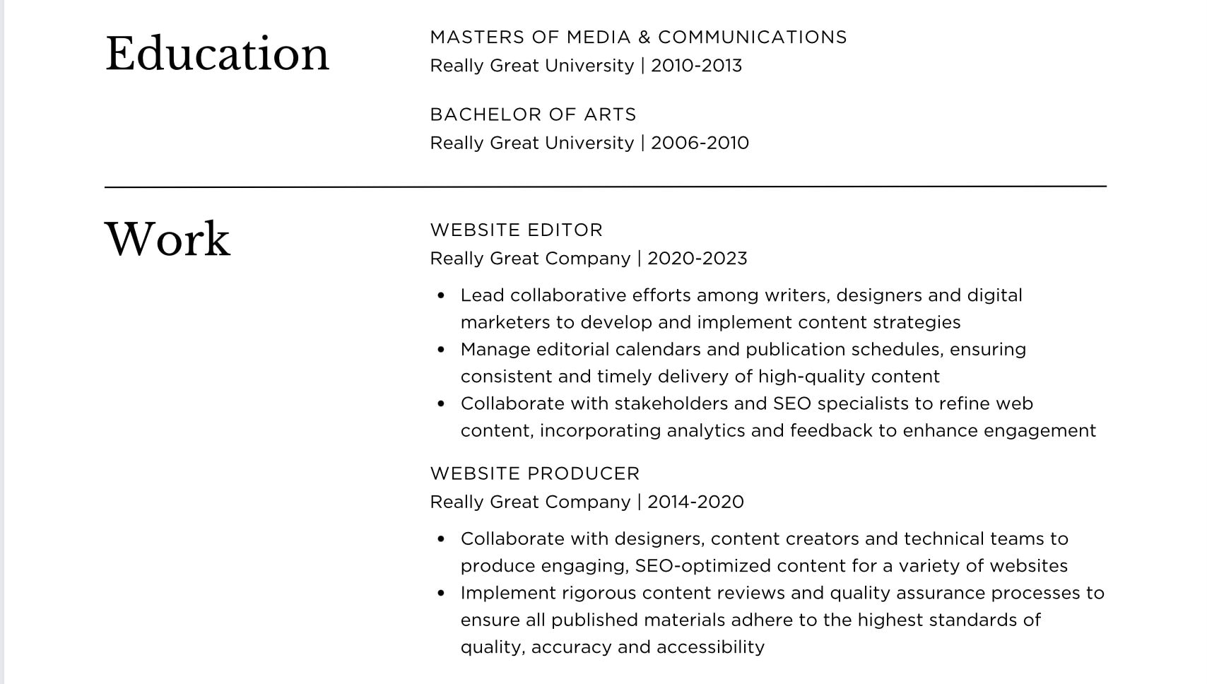 Digital and Printable CV Template, Fully Editable and Personalisable - Etsy