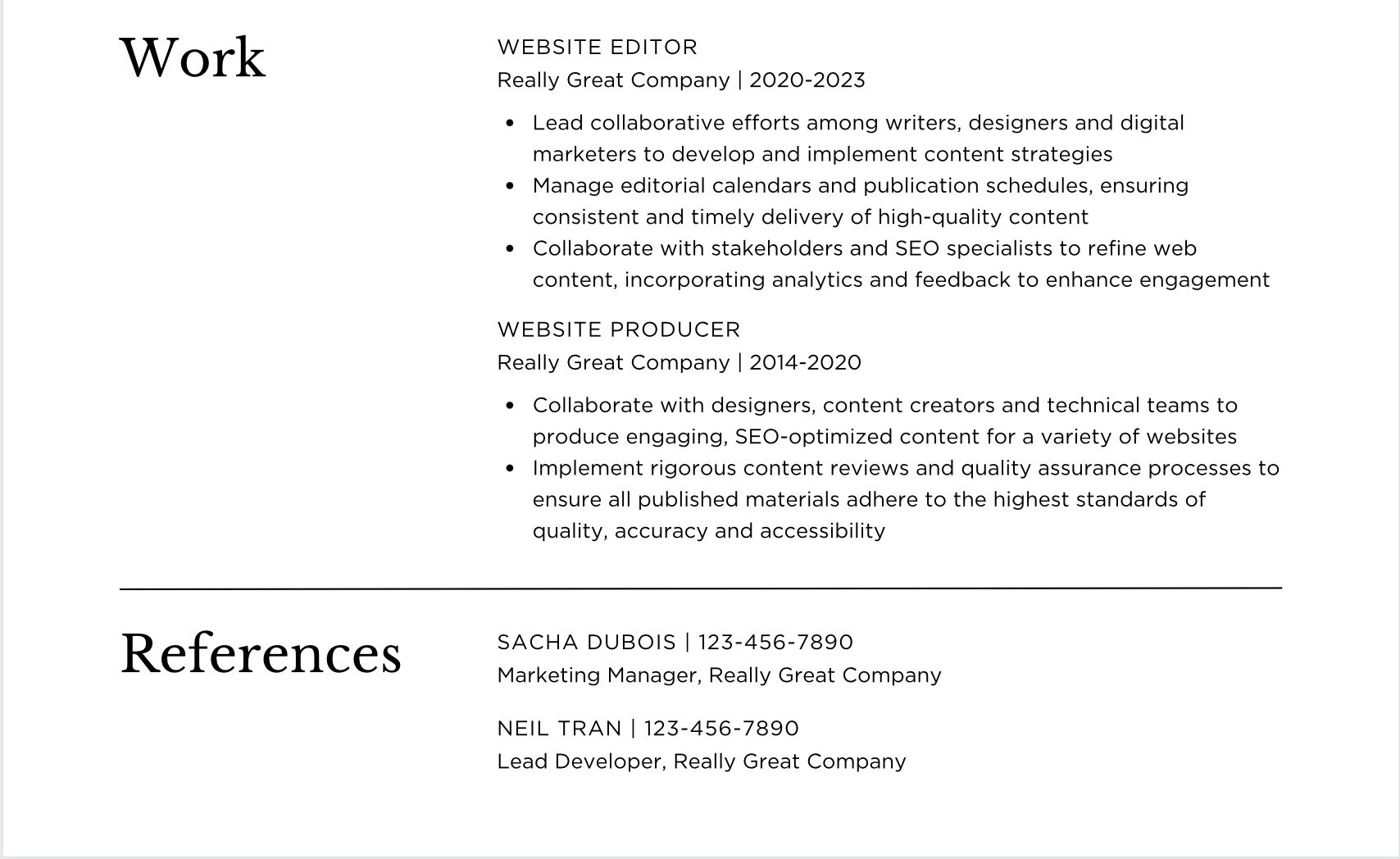 Digital and Printable CV Template, Fully Editable and Personalisable - Etsy